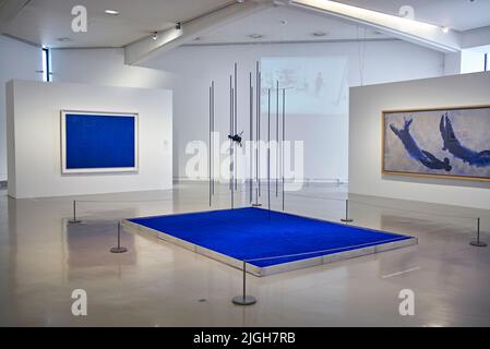 Yves Klein, Blue Monochrome (IKB 3), 1960, Pompidou Centre, a museum of ...