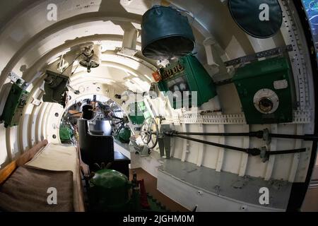 X24 at Royal Navy Submarine Museum, Gosport UK. The X class was a World ...