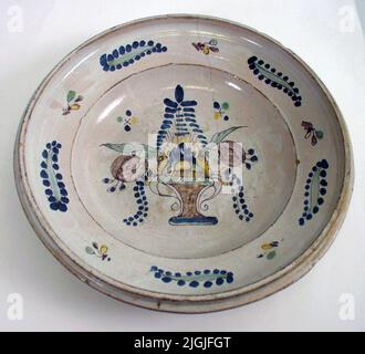 Large collection of blue and gray ceramic vases in various textures and ...