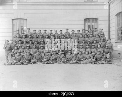 Infanteri Group photo, Gräsvik. Grenadier regiment Stock Photo - Alamy