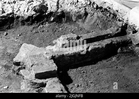 Grav Detail of masonry grave in the choir in Carl Gustaf's church in ...