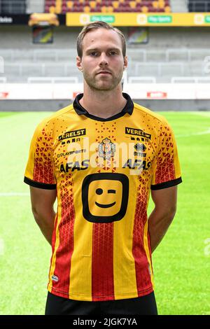Mechelen's Gustav Engvall poses for photographer at the 2019-2020 ...