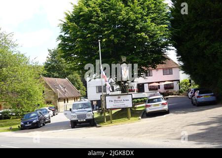 Dorset Arms public house, Withyham, East Sussex, England United Kingdom ...