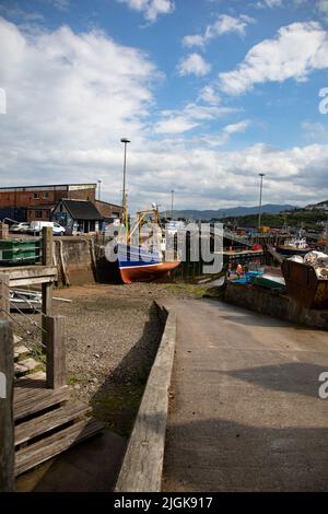 Boatyard, Mallaig, Scotland Stock Photo - Alamy