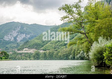 August 16, 2014. Visegrad, Sarajevo - Bosnia and Herzegovina. Bosnia ...