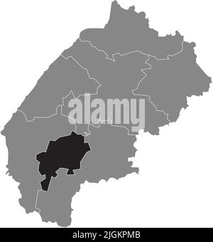 Locator map of LVIV OBLAST, UKRAINE Stock Vector Image & Art - Alamy