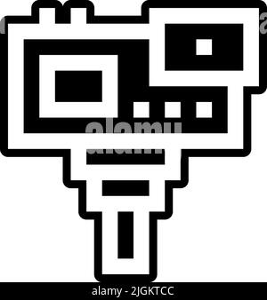 Sports action camera icon, outline style Stock Vector Image & Art - Alamy