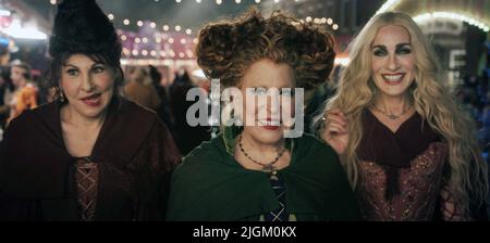 Kathy Najimy, Bette Midler & Sarah Jessica Parker Film: Hocus Pocus ...