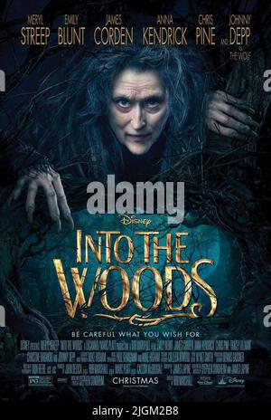 MERYL STREEP, INTO THE WOODS, 2014 Stock Photo - Alamy