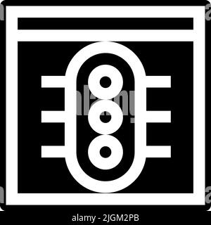 Project Status icon. Simple line element project planning symbol for ...