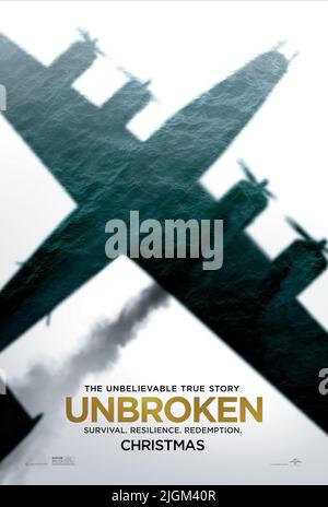MOVIE POSTER, UNBROKEN, 2014 Stock Photo - Alamy