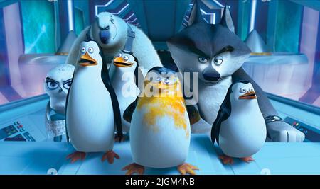 CLASSIFIED, SKIPPER, PENGUINS OF MADAGASCAR, 2014 Stock Photo - Alamy