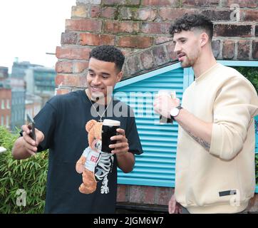 Love Island finalist and boohooMAN ambassador Toby Aromolaran pictured ...