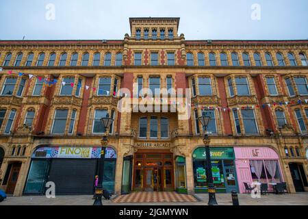 Miller Arcade shopping mall at 1899 Church Street in historic city ...