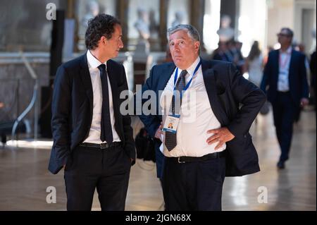 Alexandre Bompart and Jean Francois Cirelli during the 5th Choose ...