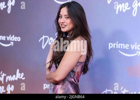 Studio portrait of the French actress Marie Chevalier. 1990 Stock Photo ...