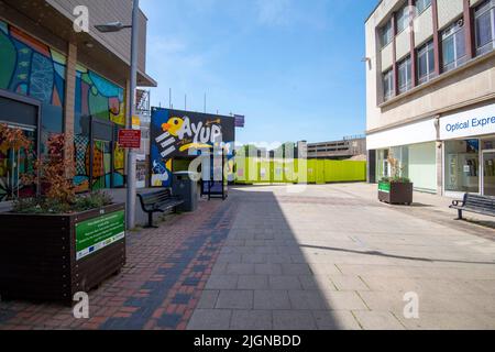 Walkway through from Lister Gate to Carrington Street in Nottingham ...