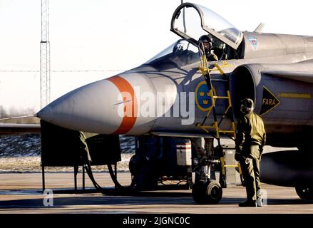 The last Viggen aircraft (Saab 37 Viggen) test flew on Tuesday ...