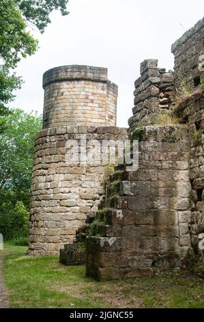 Around the UK - Mulgrave Castle, Lythe, near Whitby, North Yorkshire ...
