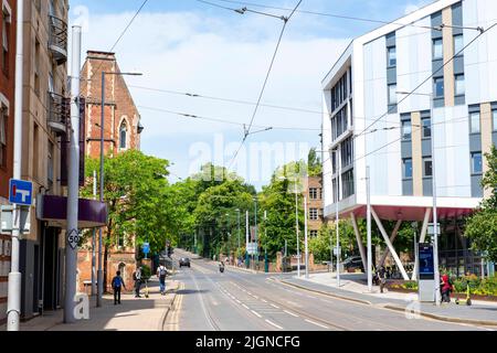 Goldsmith Street in Nottingham City, Nottinghamshire England UK Stock ...