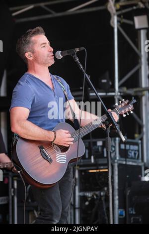 Charlie Starmer-Smith performing at Cornbury Festival, Great Tew ...