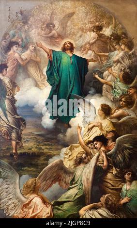 The Ascension by Gustave Dore Stock Photo - Alamy