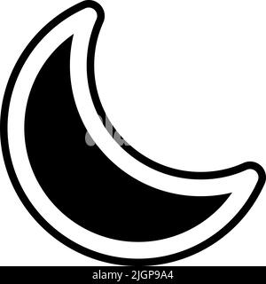 Basic ui moon Stock Vector Image & Art - Alamy