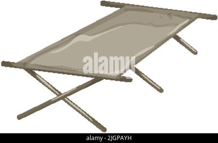 rest cot camp cartoon vector illustration Stock Vector Image & Art - Alamy