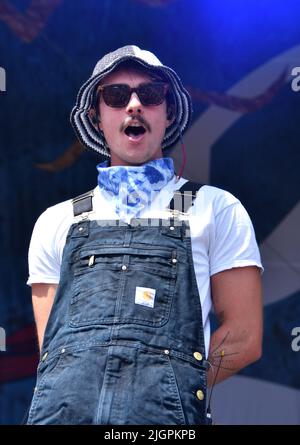 Singer, songwriter and musician Griff Washburn, who performs under the ...