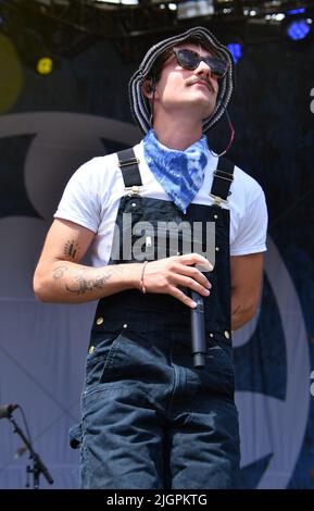 Singer, songwriter and musician Griff Washburn, who performs under the ...