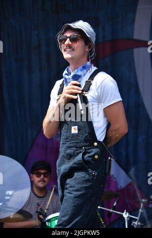 Singer, songwriter and musician Griff Washburn, who performs under the ...