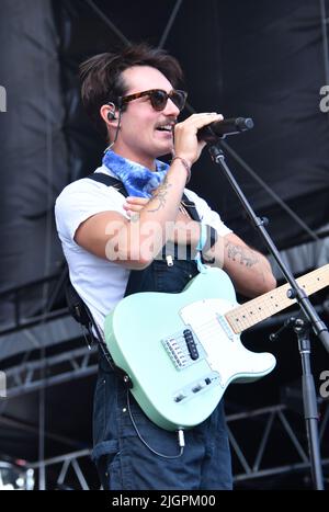 Singer, songwriter and musician Griff Washburn, who performs under the ...