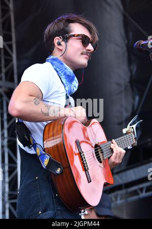 Singer, songwriter and musician Griff Washburn, who performs under the ...