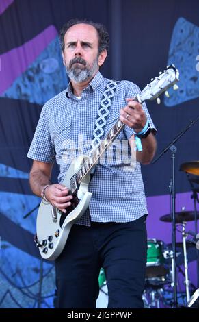 Singer, songwriter and guitarist Al Schnier is shown performing on ...