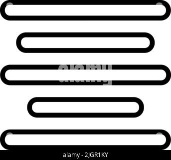 Set icons horizontal and vertical alignment, align-center, vector sign symbol Align center text ...