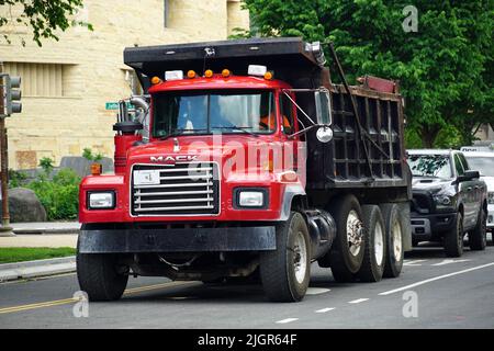 Mack truck, Washington, District of Columbia, USA, North America Stock ...