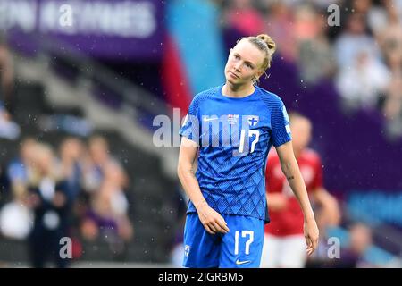 Sanni Franssi (17 Finland) during the UEFA Women's Nations League game ...