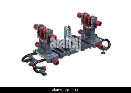 A modern workbench for fixing weapons and their subsequent cleaning and ...