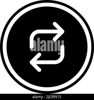 Basic user interface arrows icon Stock Vector Image & Art - Alamy