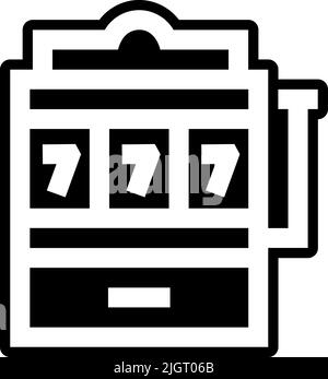 Set of retro vintage jackpot slot machine, roulette, game cards ...