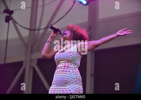 MIRAMAR, FL - JULY 10: Cherelle performs live on stage during The First ...