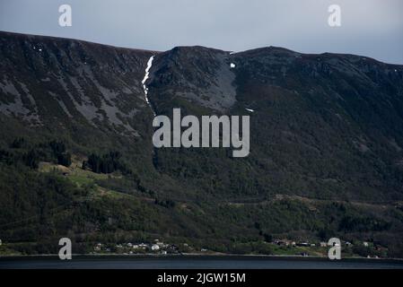 Storfjord is a 110 kilometer long fjord stretching from the Norwegian ...