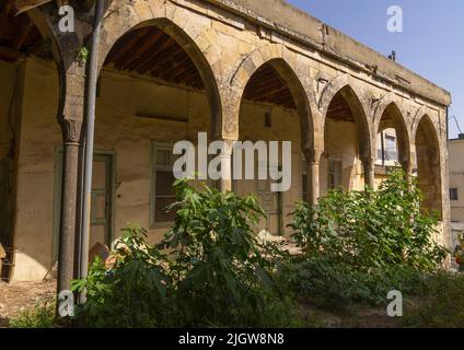 Old Lebanese House with Traditional Windows, Beirut, Lebanon, Middle ...