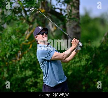 Oland, Sweden, July 13, 2022. Prince Daniel playing in the Victoria ...