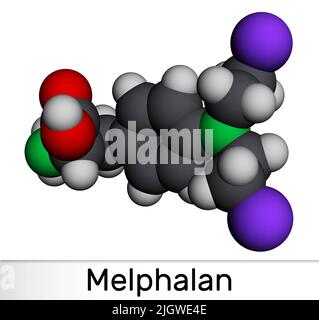 Phenylalanine molecule structure 3d illustration with clipping path Stock Photo - Alamy