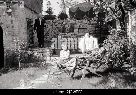 Familie Rumpf in der Aßmannshauser Straße 22a in Berlin, Deutschland ...