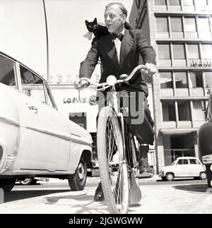 "Mohrchen" ist verkehrssicher. Original-Bildunterschrift: Herr Butschke ...