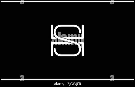 SH, HS Abstract Letters Logo Monogram Stock Vector Image & Art - Alamy