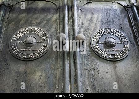 Babcock & Wilcox boiler at Twyford Waterworks, an Edwardian water ...