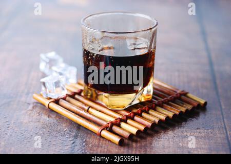 cold drinks in colorful drinking glasses Stock Photo - Alamy